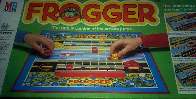 Herbie's World of Kitsch & Toys: 🐸 Frogger Board Game by Milton Bradley ...