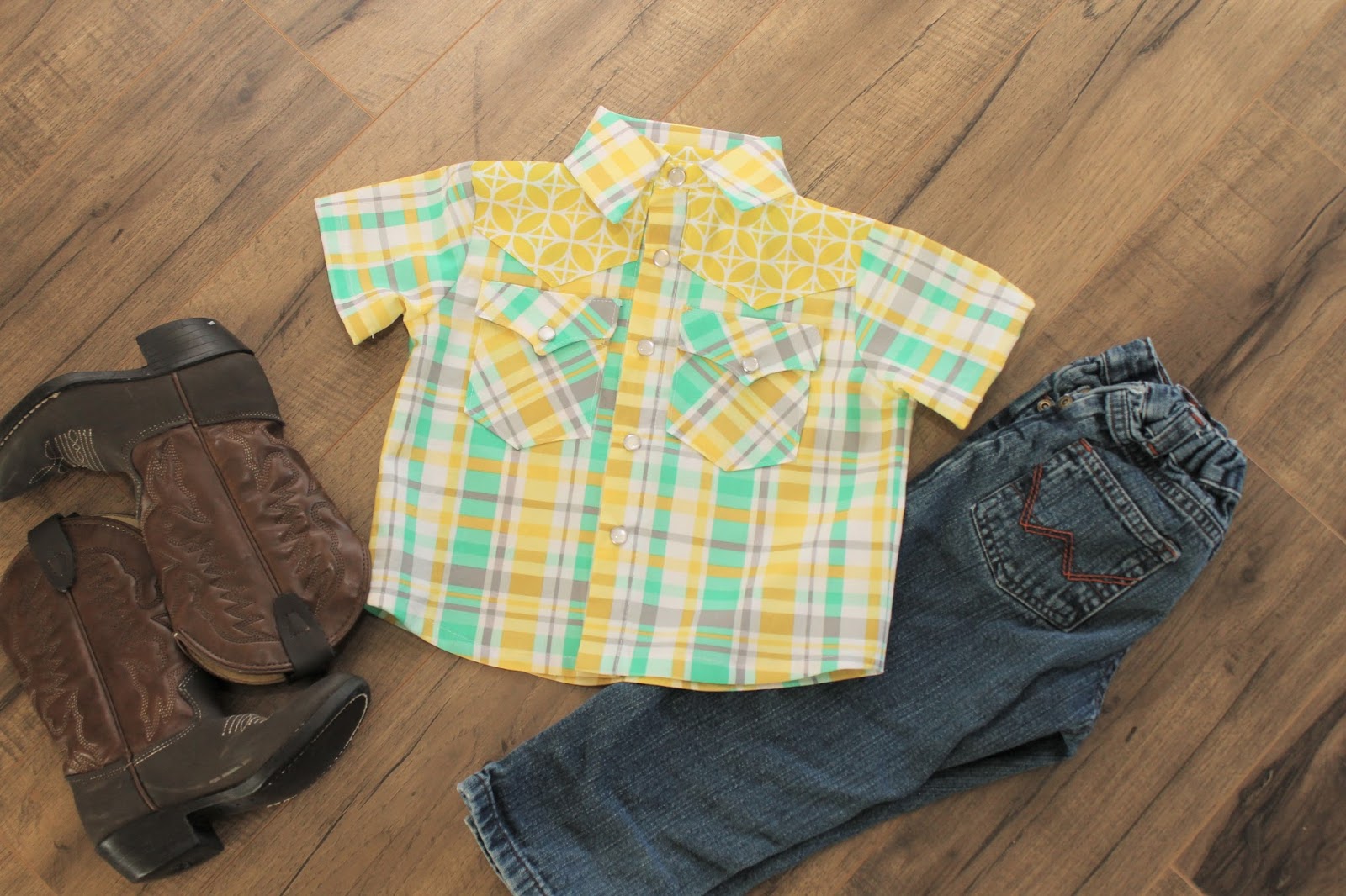 FREE Owyhee Western Shirt Pattern for Kids | Sew Simple Home