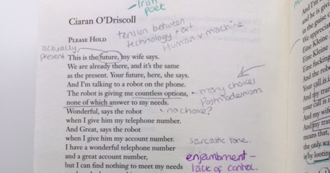 HASN A Level English Literature: 'Please Hold'