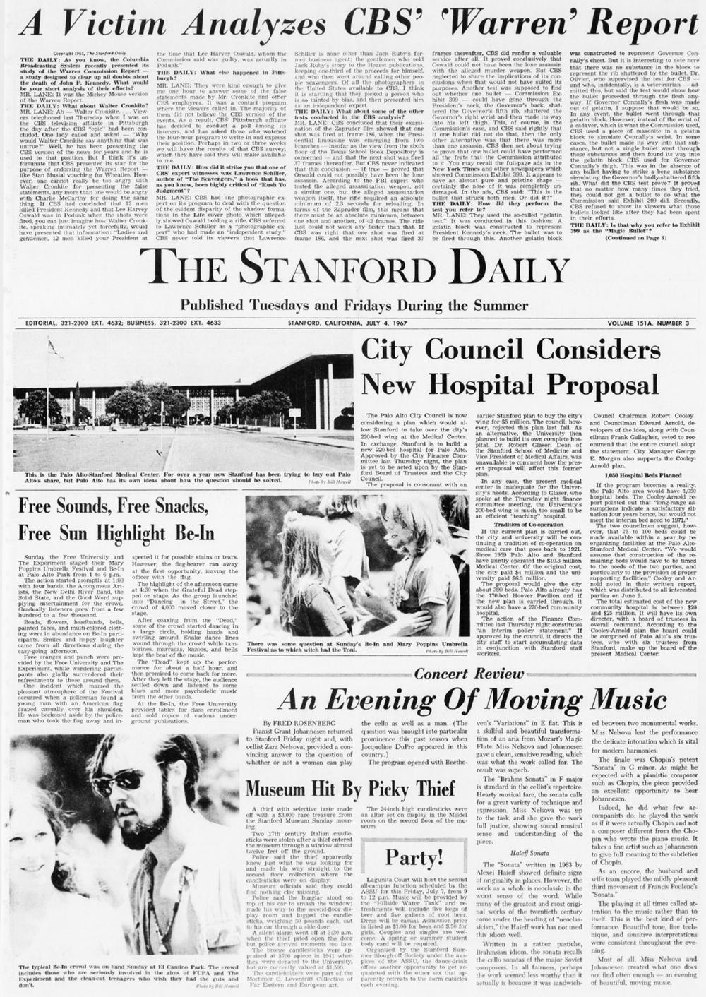Rock & Roll Newspaper Press History: The Grateful Dead - The Stanford ...
