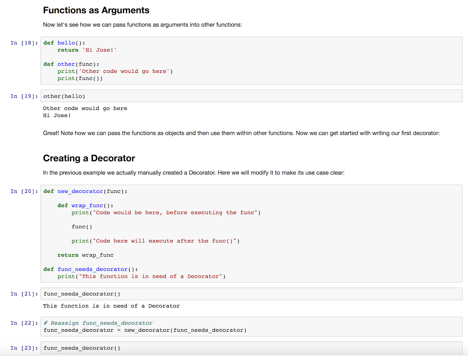 Networking And Scripting : Python:Decorators