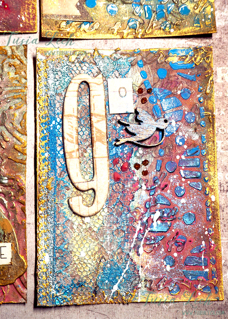 ATC swap {Mixed Media Place} - Tusia Lech