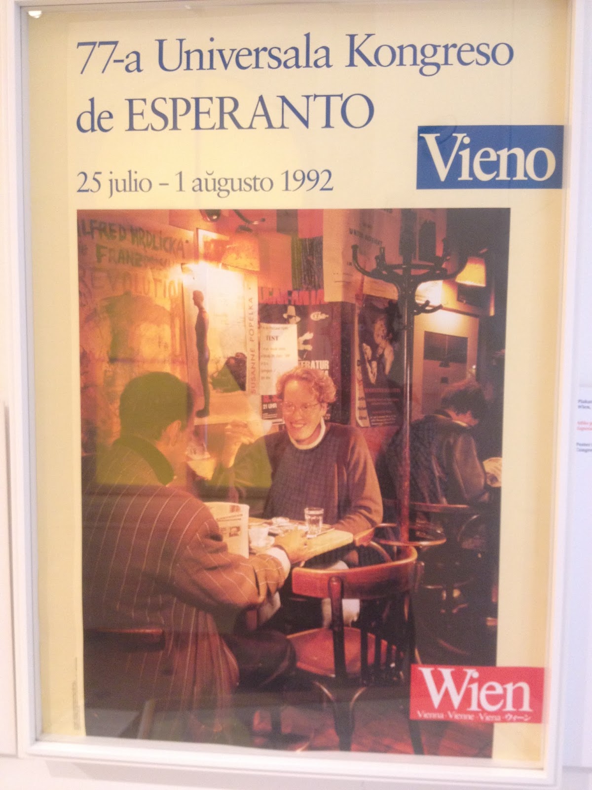 Vlad's history blog: Esperanto Museum in Vienna