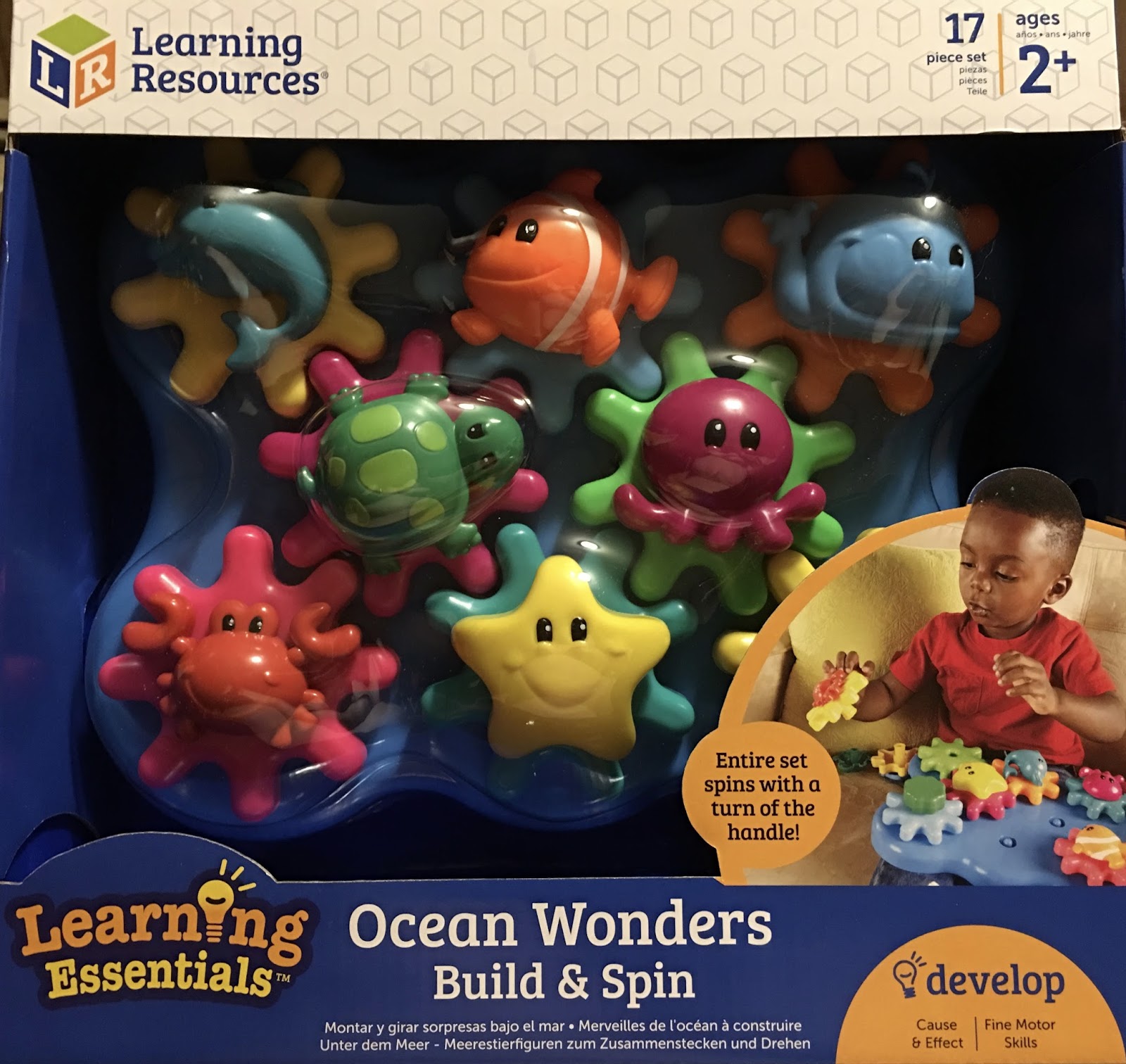 This Mom Loves to Review: Ocean Wonders Build & Spin Toy Is Durable and ...