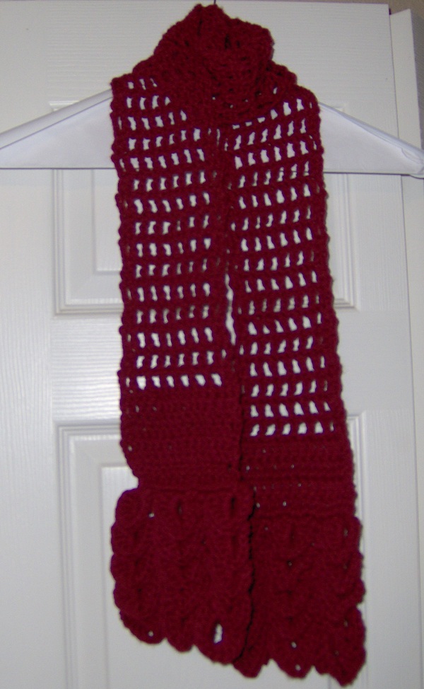 Birdies Crochet and Craft: Gator Scarf
