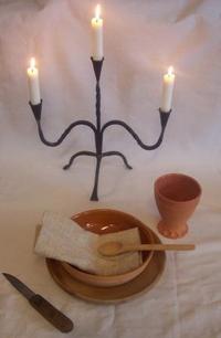 Medieval Bride: Tableware