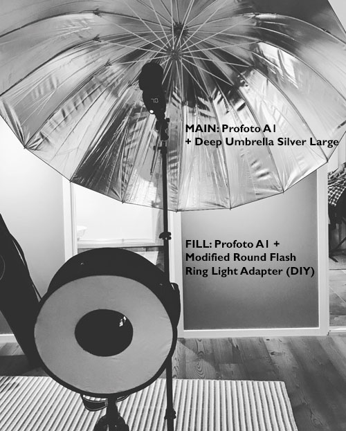 Headshots for Kids: Portraits using two Profoto A1 and a ring flash ...