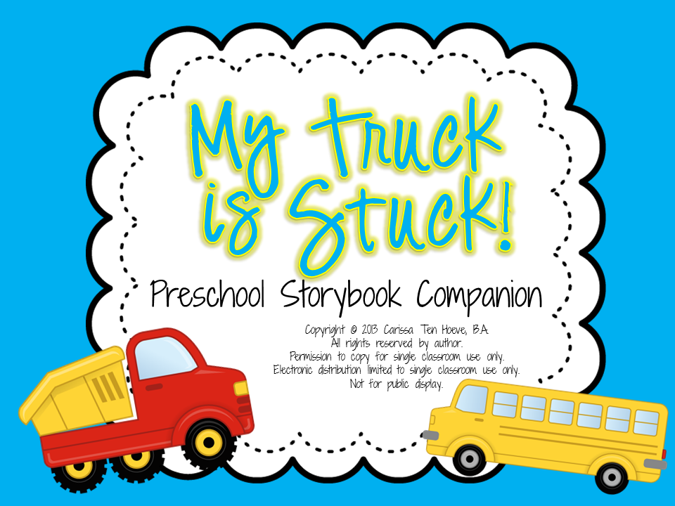 My Truck is Stuck! {Storybook Companion}