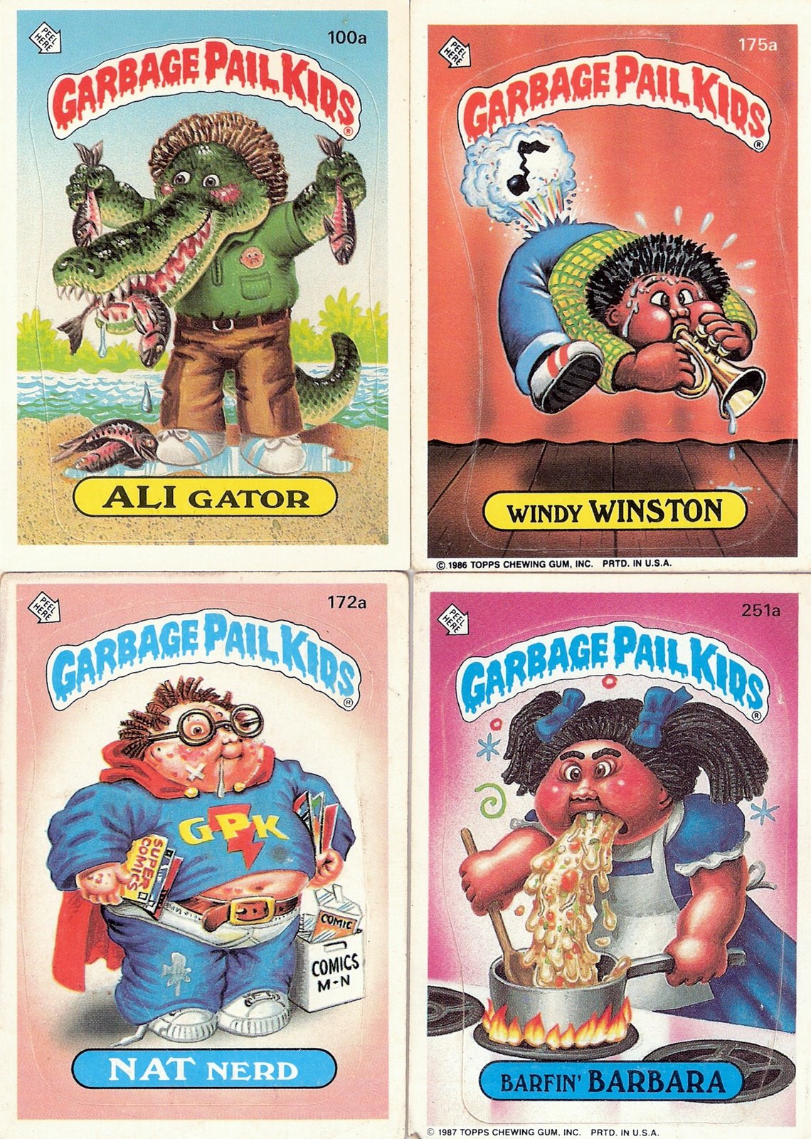 GARBAGE PAIL KIDS