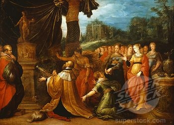 The Bible In Paintings: SOLOMON’S 700 WIVES! 300 CONCUBINES! AND HIS ...