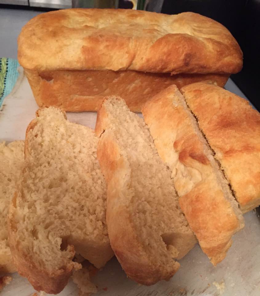 18underoneroof : homemade bread, puppies, and showers...