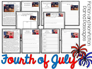 Primary Chalkboard: 4th of July Fun at Home