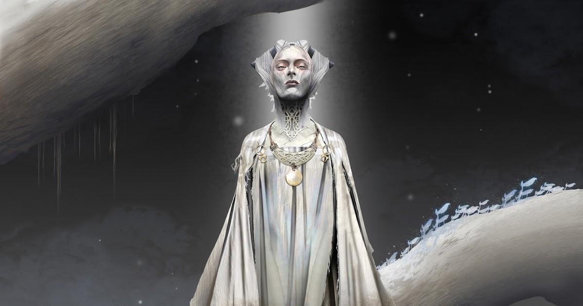 Longfish: Light Elf Character Design in God of War