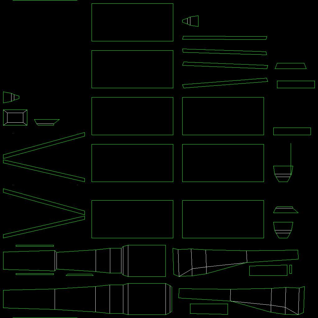 3D Modelling and Animation: Texturing my X-Wing Ship