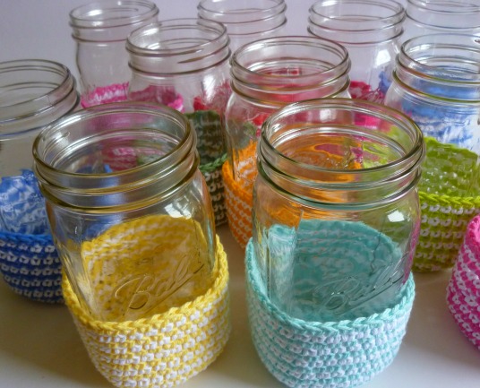 Crochet Dynamite: Mason Jar Covers