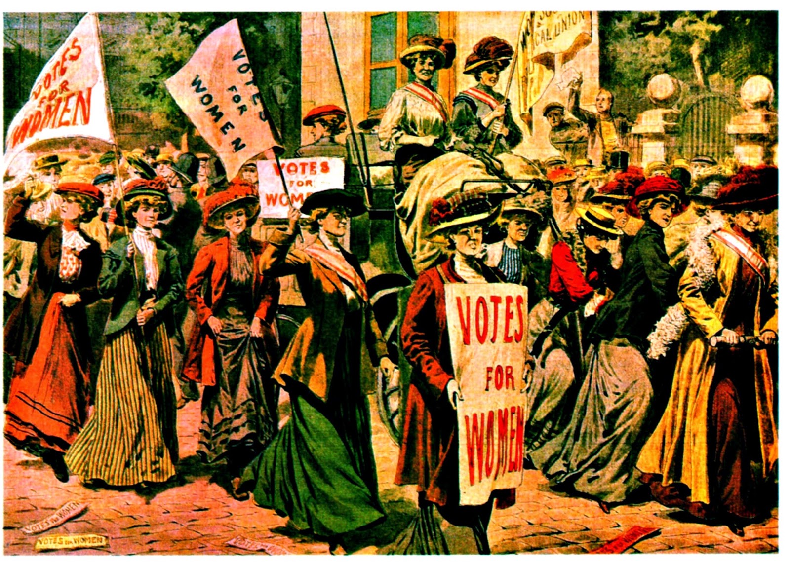 El sufragismo siglo XIX-XX (1848 - 1928)