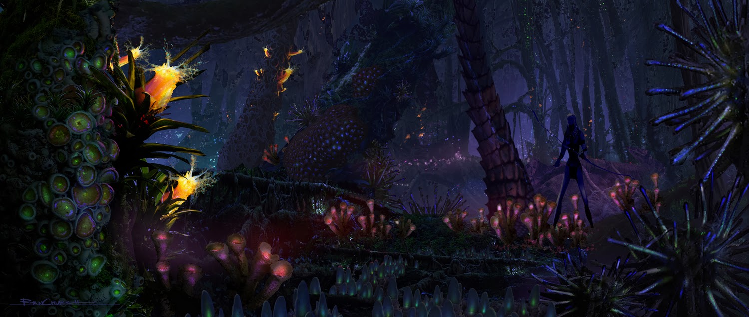 Breath-Taking AVATAR Concept Art by Ryan Church « Film Sketchr