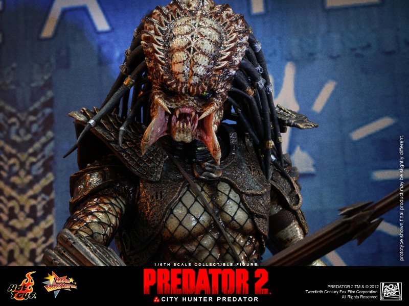 toyhaven: Preview Hot Toys Predator 2: 1/6th scale City Hunter Predator ...