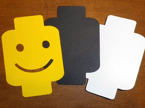 Cards by CG: Lego Mini-fig Head and a Blog Hop