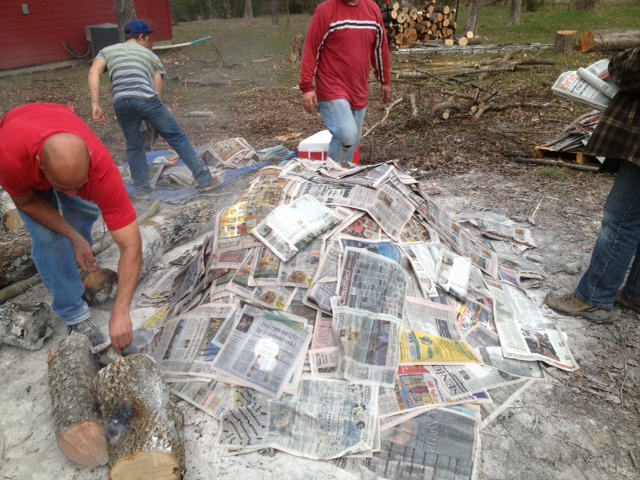 Practially Provident: Samoan Pig BBQ Mmmmmmm!