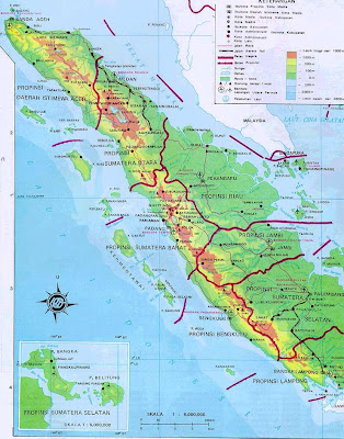 Peta Pulau Sumatera | Malioboro