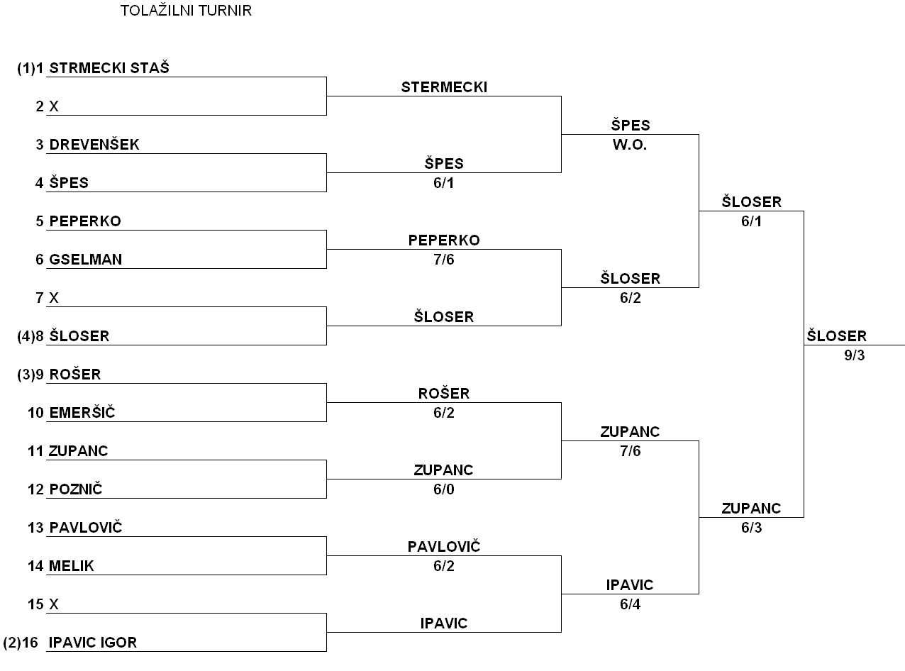TENIS JEZERNIK : 2015
