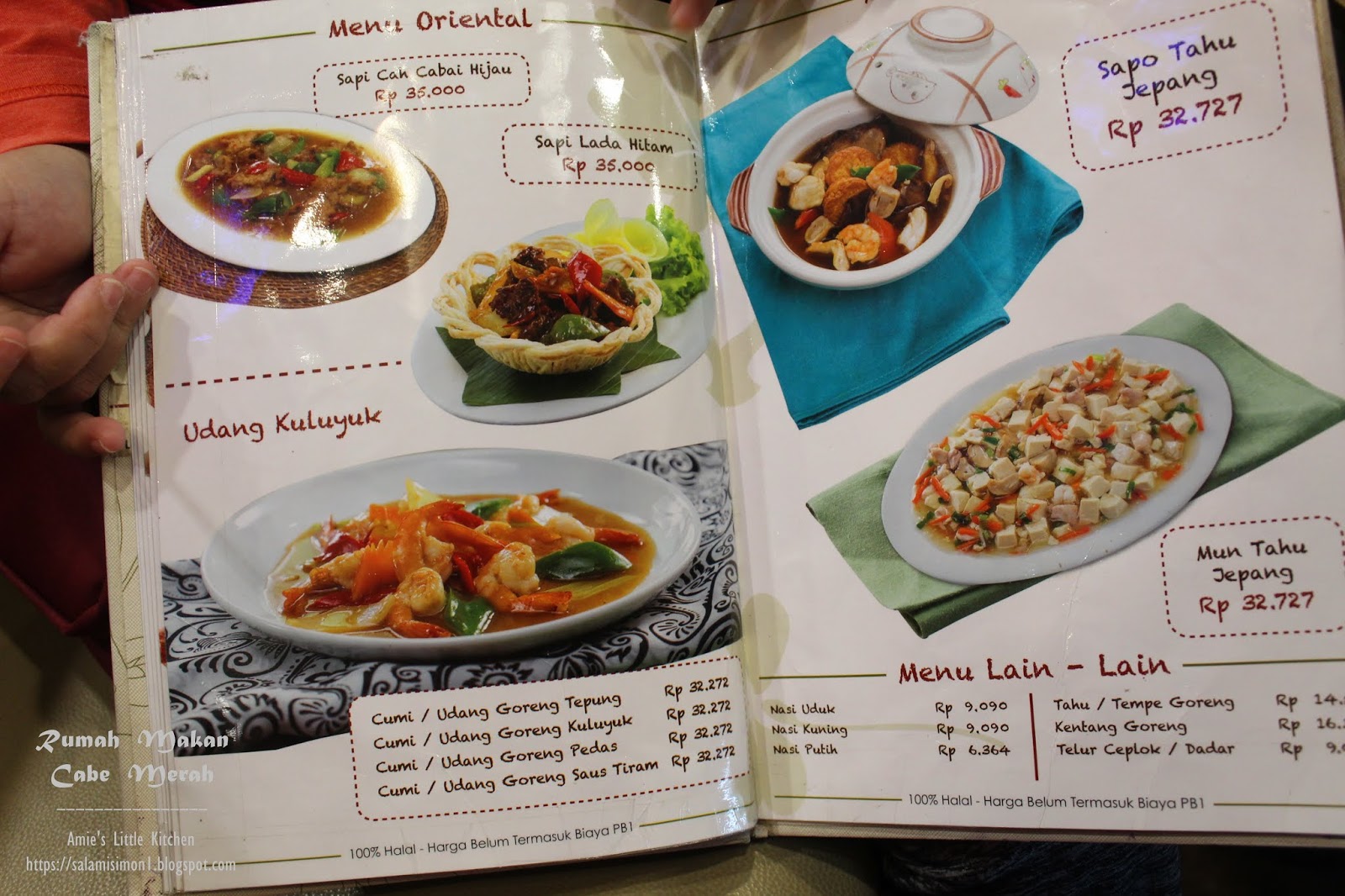 Rumah Makan Cabe Merah - Amie's Little Kitchen