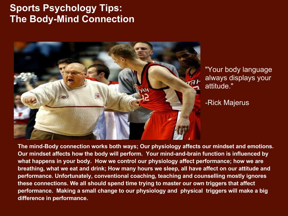 Keith McAdams Coaching Tips: Sports Psychology Tips