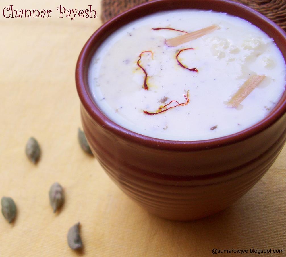 Cakes & More: Channar Payesh - Cottage Cheese Pudding - For Secret ...