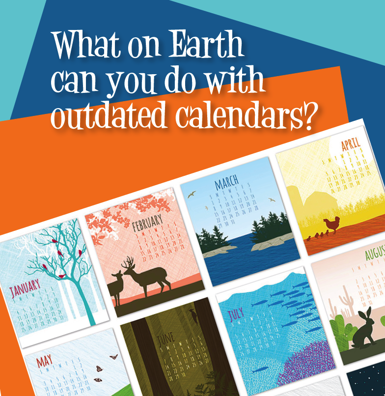 What To Do With Outdated Calendars