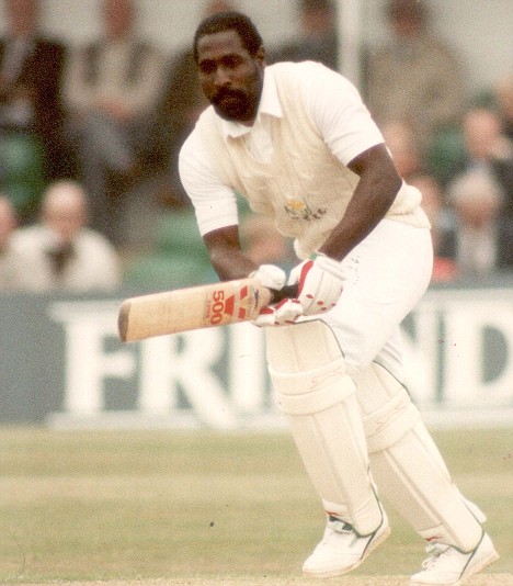 Cricket Gloden Moments: Viv Richards playing shot to the onside in 1984