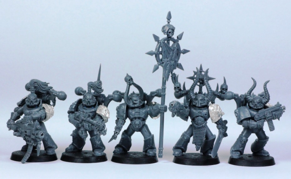 Art and Musings of a Miniature Hobbyist: Bling-bling for my Word Bearers