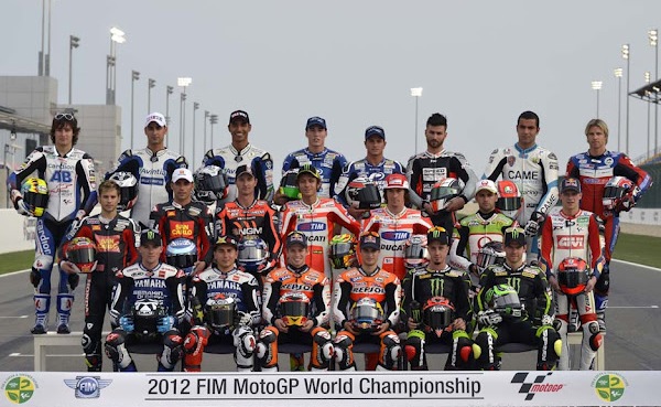 Daftar Nama Rider MotoGP 2012 | Berbagi Ilmu