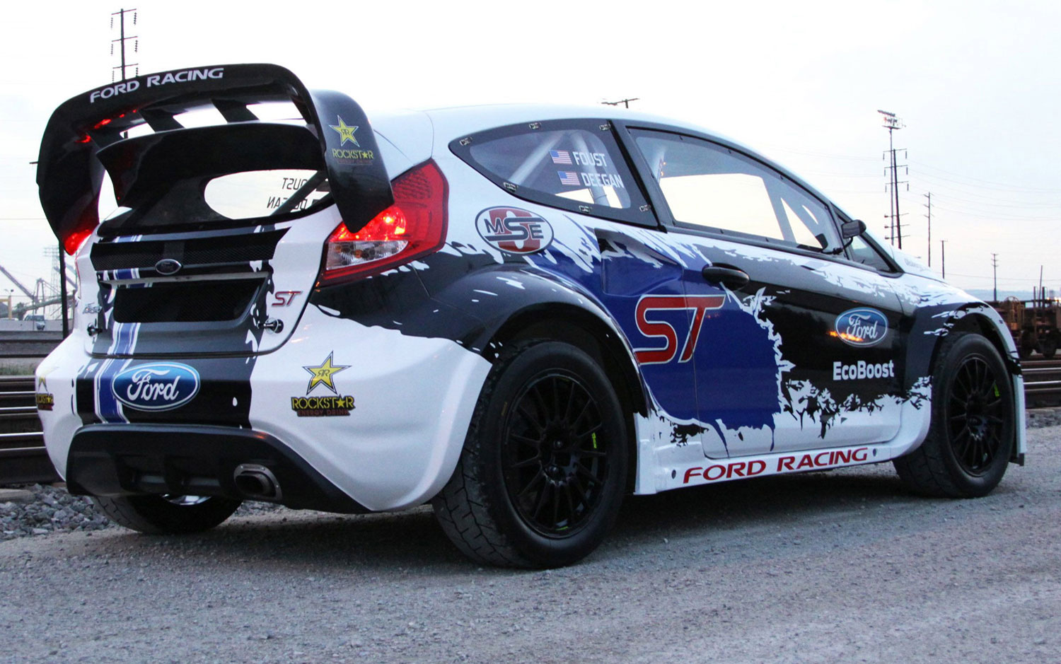 Cars Model 2013 2014: Ford Fiesta ST RallyCross Car, Ken Block-Modified ...