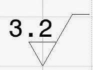 Óscar G. Cañete: SIMBOLOGÍA DE RUGOSIDADES EN UN PLANO CON CATIA V5