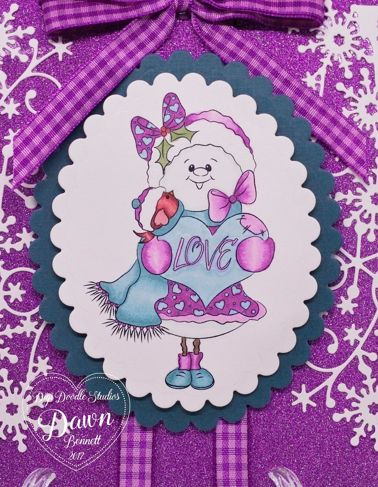 Dip 'n Dots Creations: Digi Doodles Twinkle Berry Love