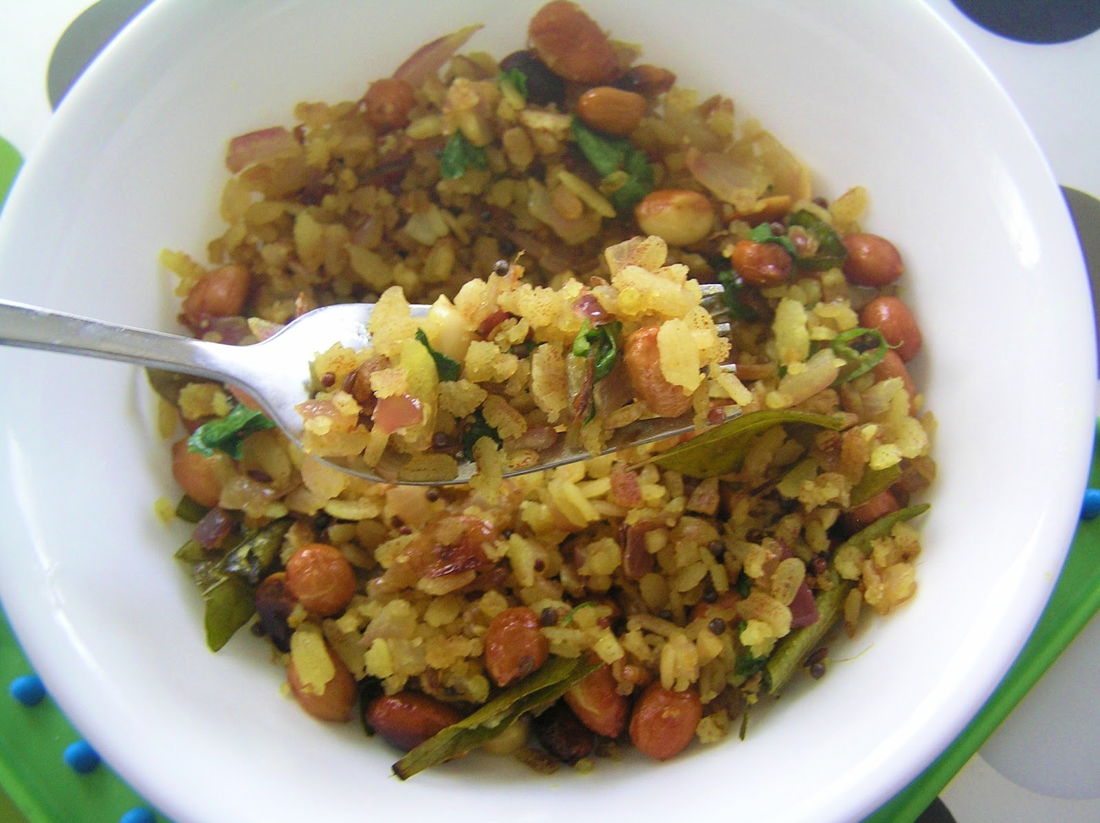 The Melting Pot: Maharashtrian Poha with Flattened Red Rice