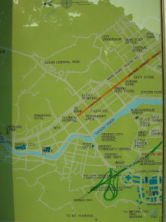 The Barbers in Sasebo, Japan: Map of Main Base
