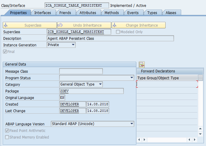 Sap Abap Central Abap Object Services Technique