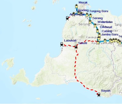 Statistikaria: Peta Jalur Mati Kereta Api di Jawa