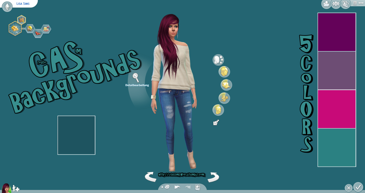 Sims 2 CAS Background