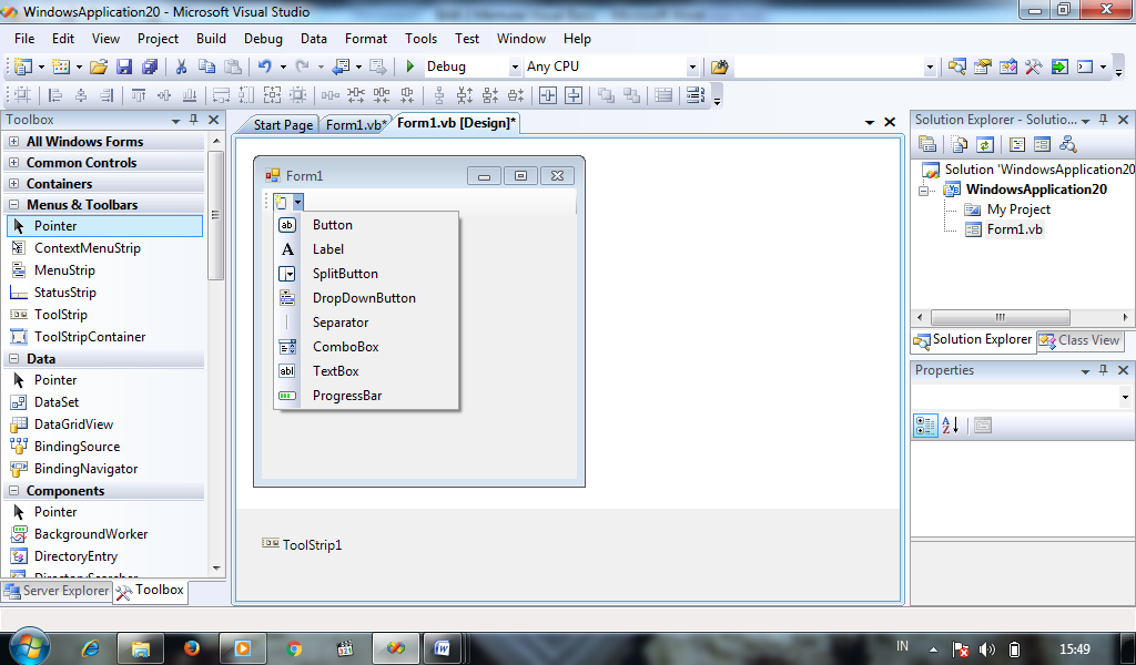 Pengenalan Dan Perkembangan Visual Basic