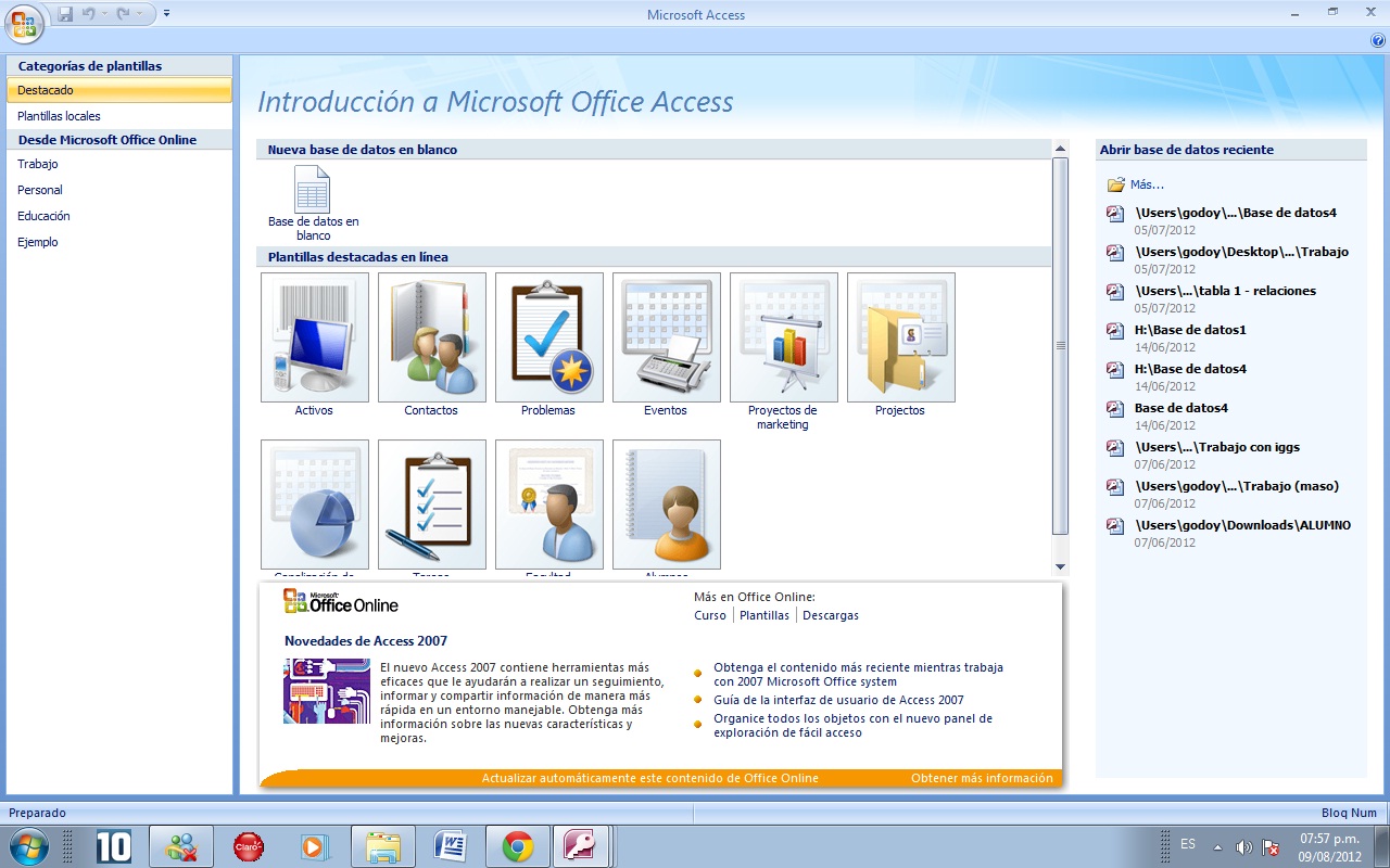 Microsoft Office Access 2007 Avanzado