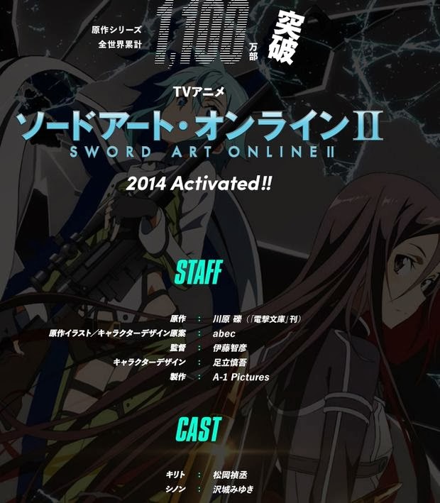 5 Anime bergenre Game Virtual Reality seperti SAO ~ Otaku Indonesia