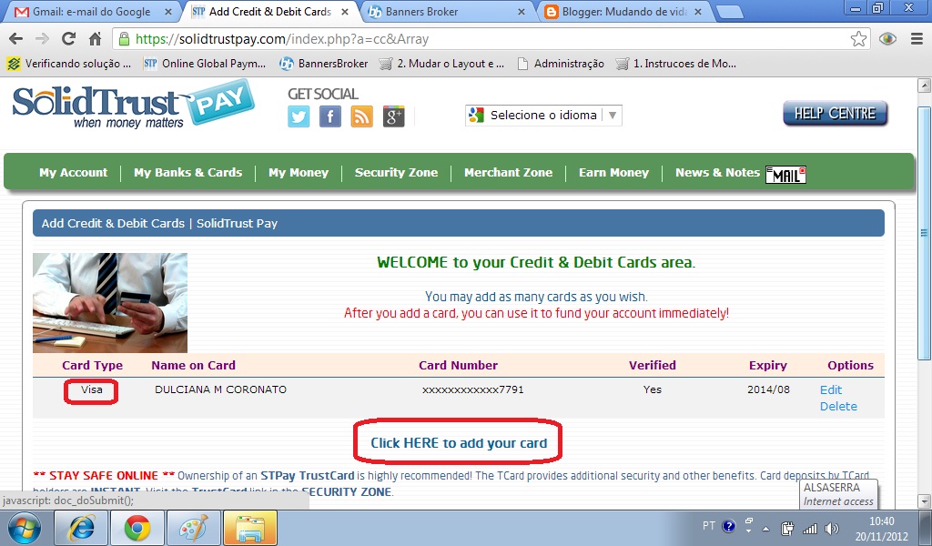 Mudando a Vida: Retirada de Dinheiro via SolidTrust Pay - STP