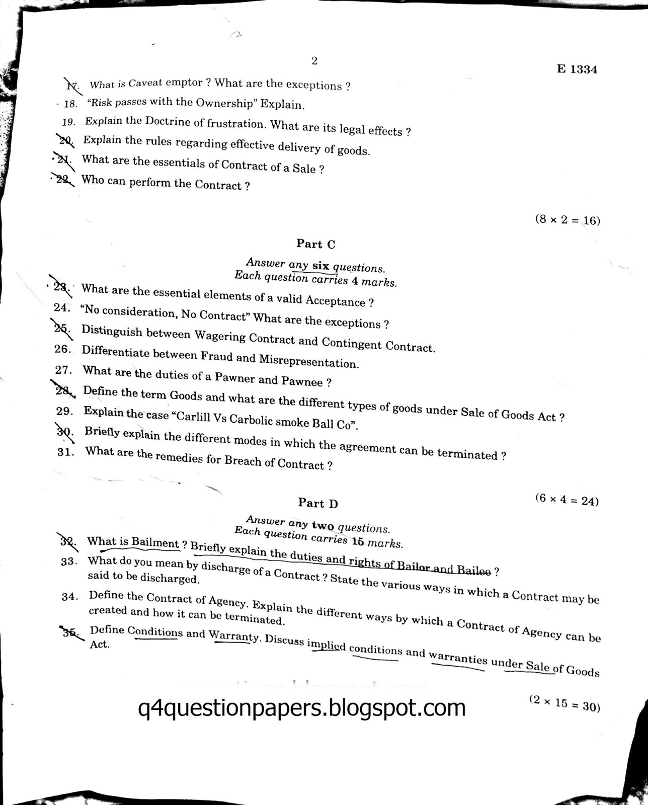 mgu B.sc BBA (Bachelor of business Administration) degree semester 3 ...