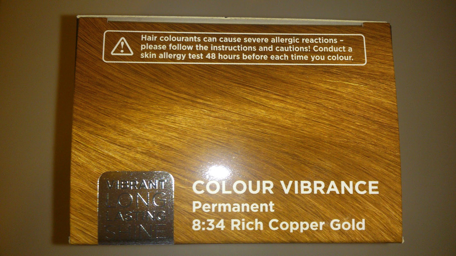 Superdrug Colour Vibrance - Rich Copper Gold - Glasgow Beauty Blogger