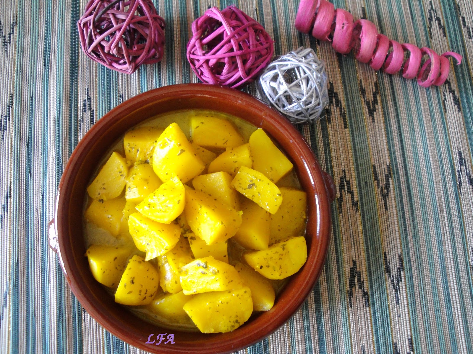 La Flor del Azafran: Patatas amarillas