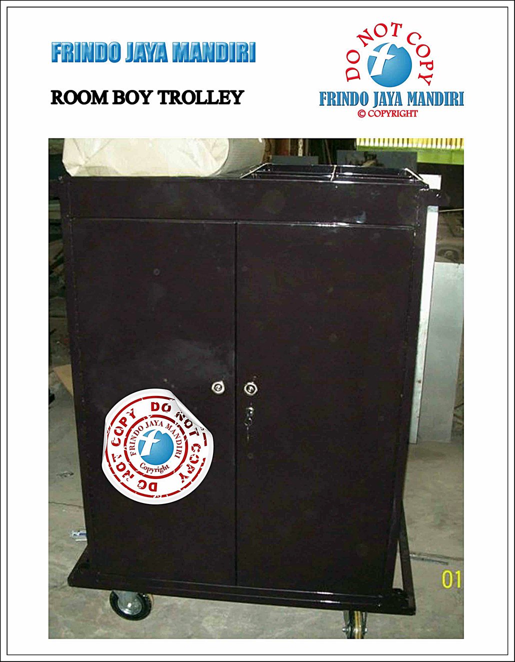 FRINDO JAYA MANDIRI: Room Boy Trolley