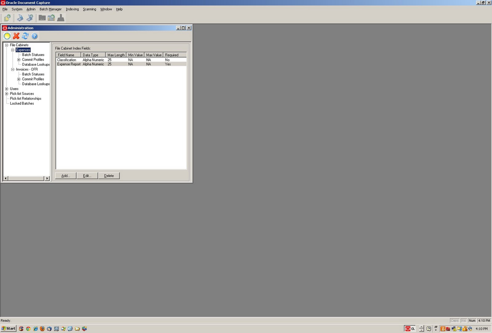 ORACLE WEBCENTER: Configuring OracleWebcenter Capture with Oracle ...